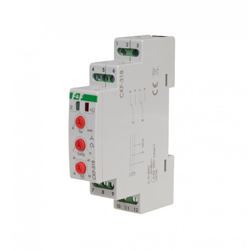 Three-phase asymmetry and sequence monitors CKF-318