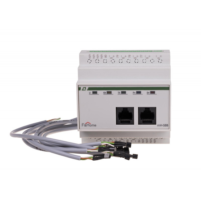 Eight-channel temperature sensor module