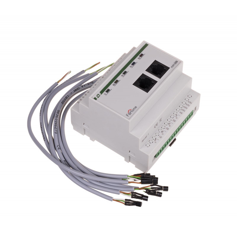 Eight-channel temperature sensor module