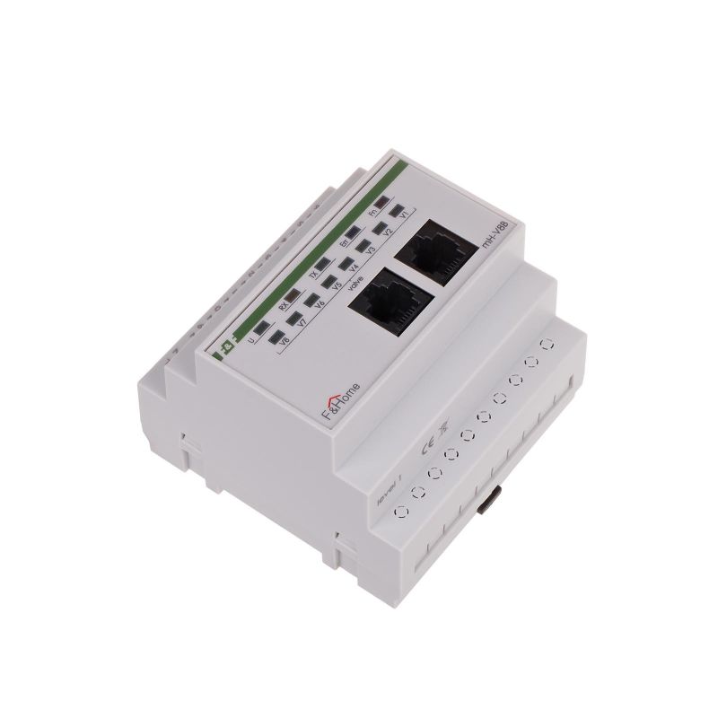 Eight-channel solenoid valve module