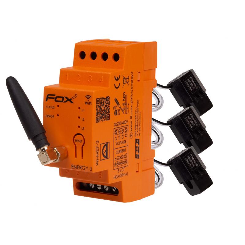 3-phase energy consumption monitor wi-fi - ENERGY 3