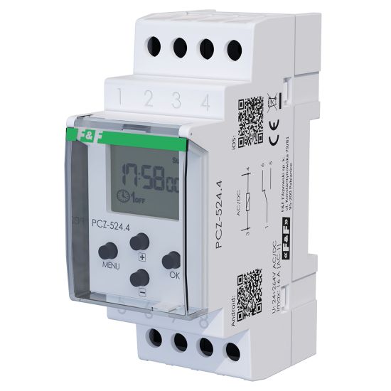 Single-channel astronomical timer for lighting control PCZ-524.4