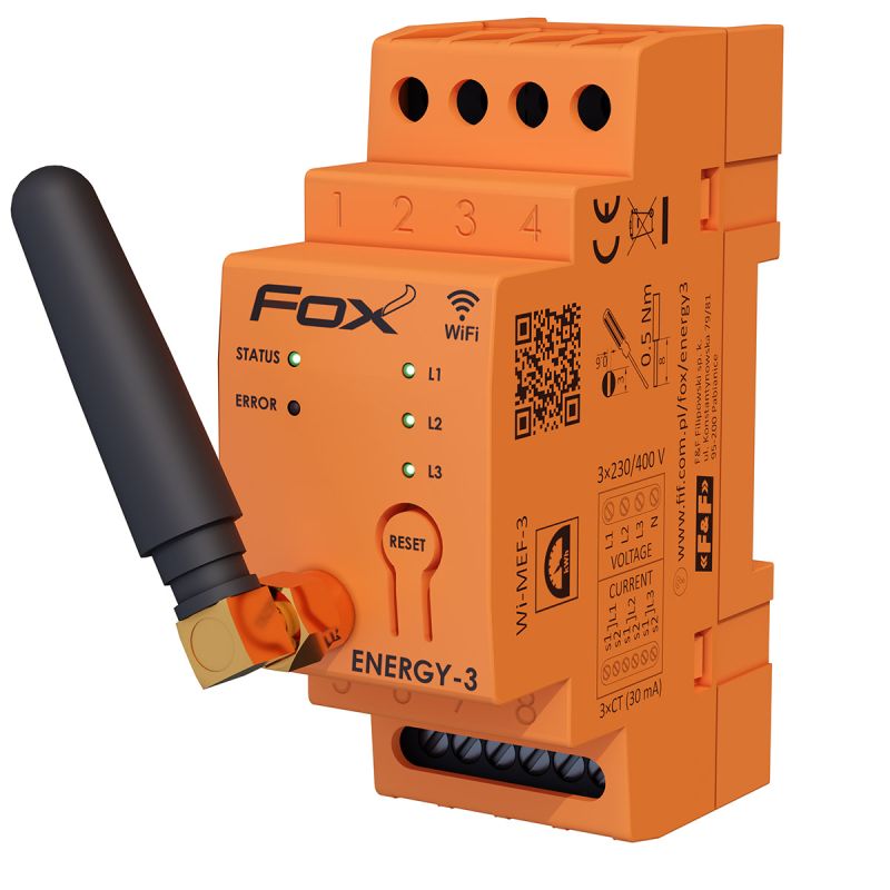 3-phase energy consumption monitor wi-fi - ENERGY 3