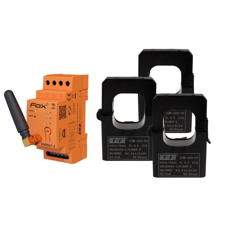 Monitor network parameters and home energy consumption over wifi ENERGY ...